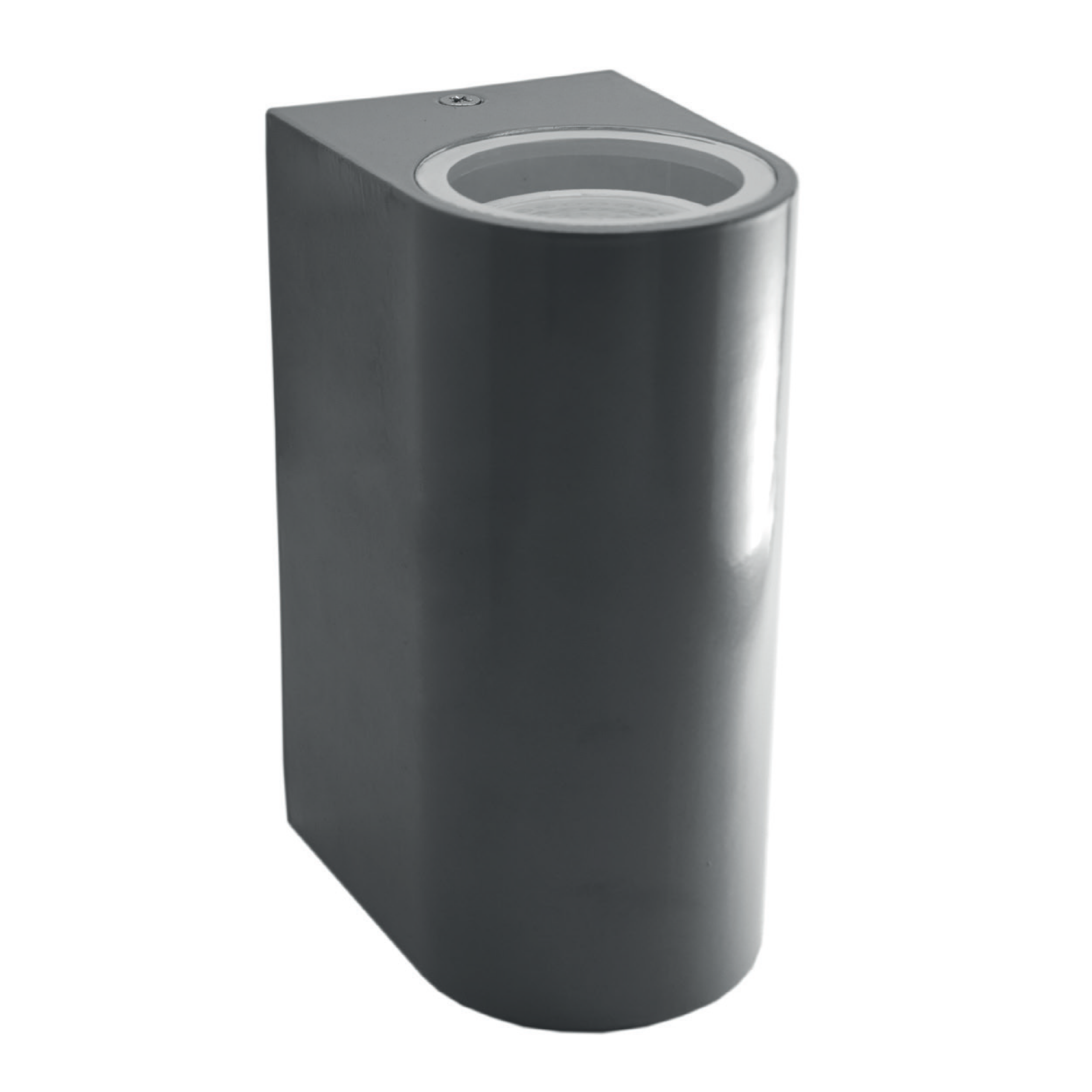 Aplique GU-10 luz directa / indirecta aluminio IP44 | Megabright